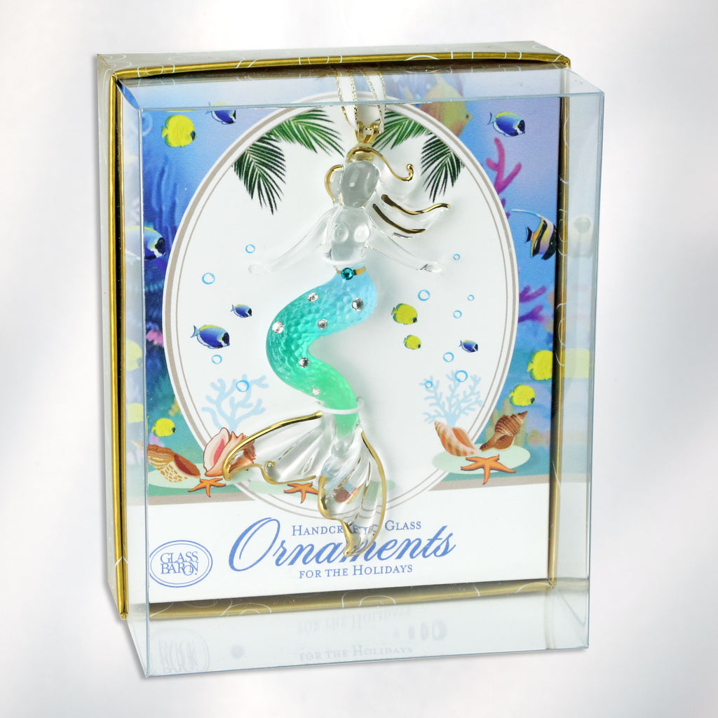 C2 271-M: Mermaid Ornament – Glass Baron
