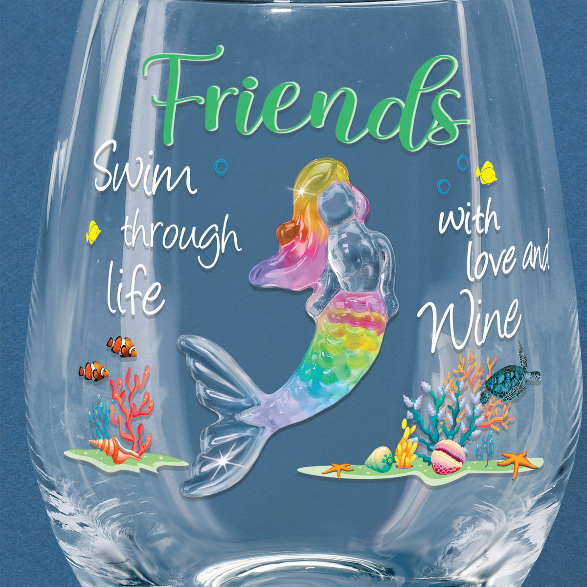 Friends, Swin Through Life – Glass Baron