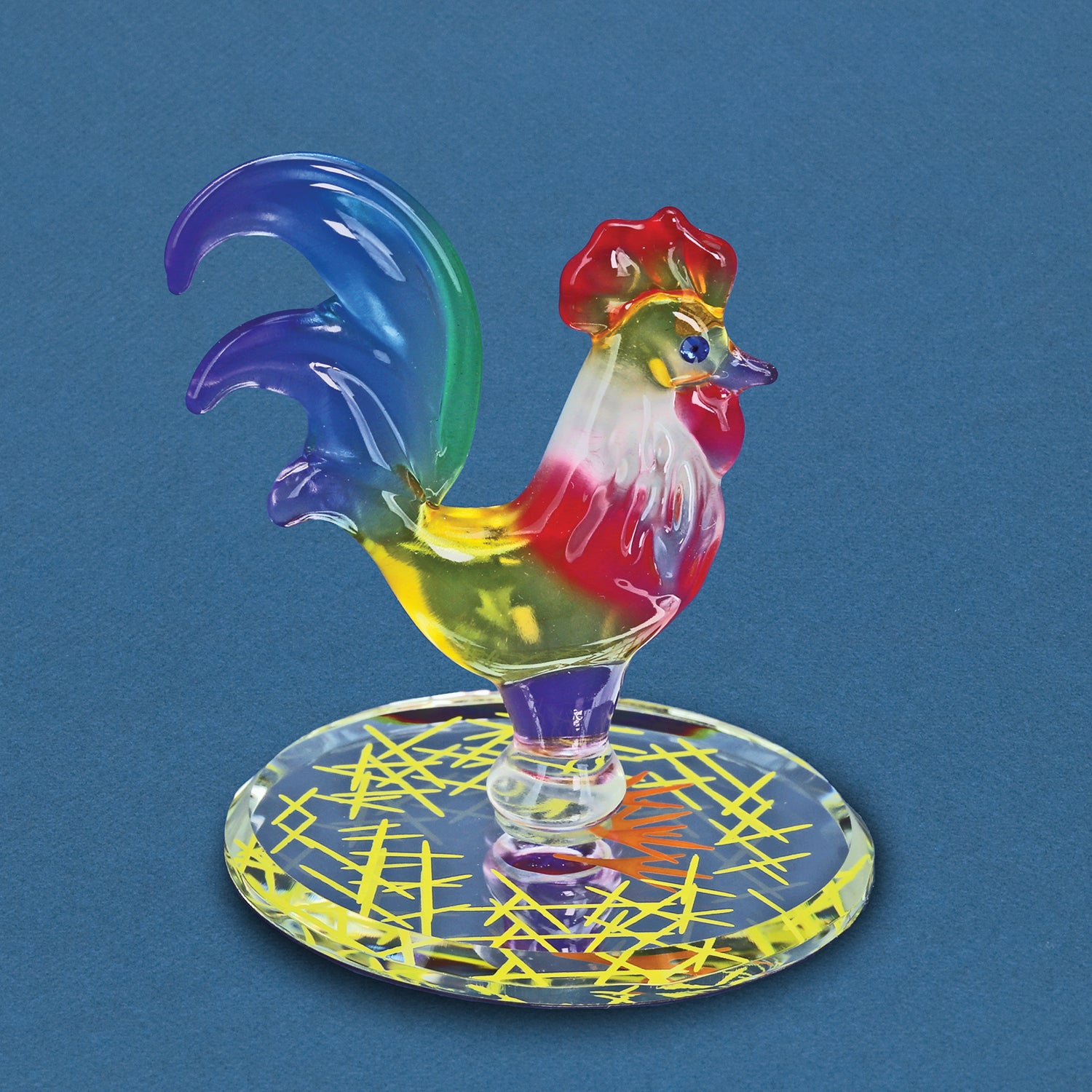 S1 115-RX: Sunrise Rooster – Glass Baron